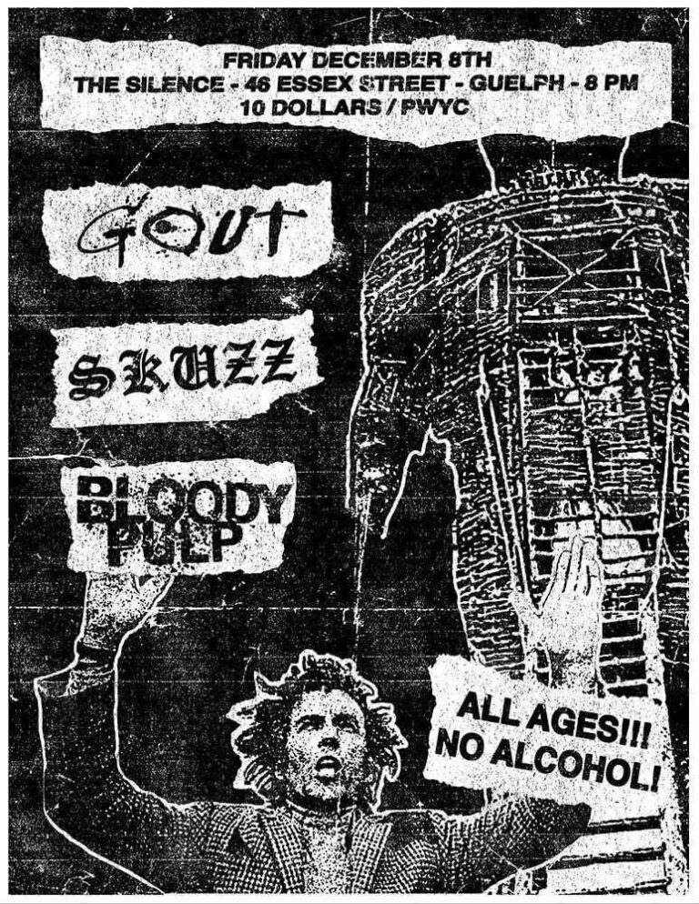 Gout, Skuzz & Bloody Pulp at Silence - Silence.